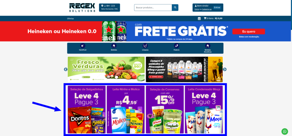 Dimensões de Banners e Etiqueta - Regex Solutions